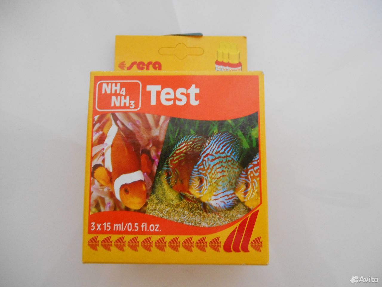 Тест для измерения уровня аммония/аммиака