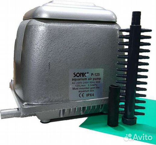 Aquarium air pump Sonic P-125