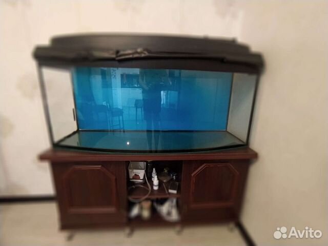 Аквариум 250 литров с тумбой