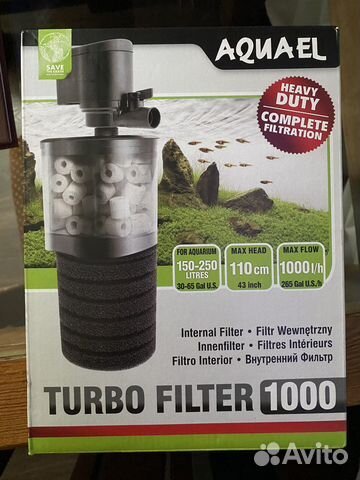 Фильтр для аквариума aquael turbo filter 1000